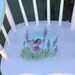 Pink Fairy Rocking Chair, Hand Painted Rocking Chair, Children's ...
