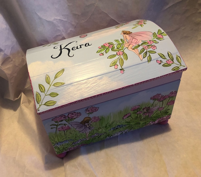 Fairy Memory Box, Child's Memory Box, Hand Painted Memory Box - Etsy