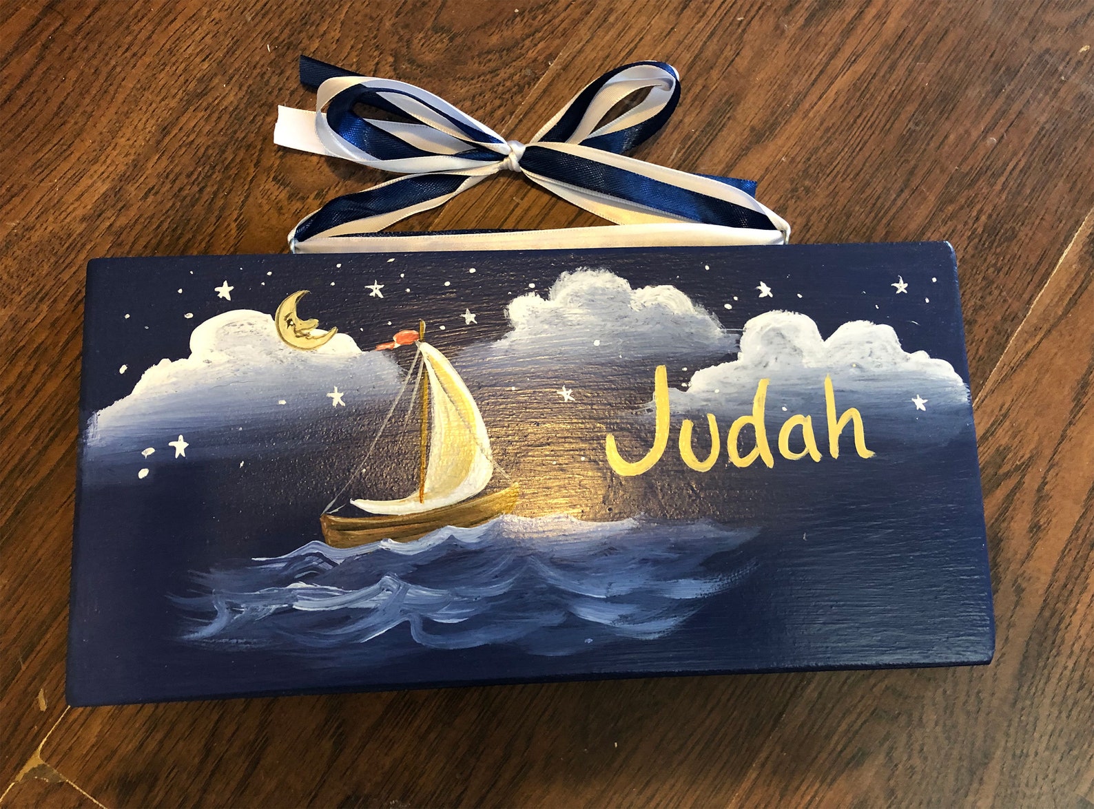 Ship Name Sign Kids Name Signs Kids Door Sign - Etsy