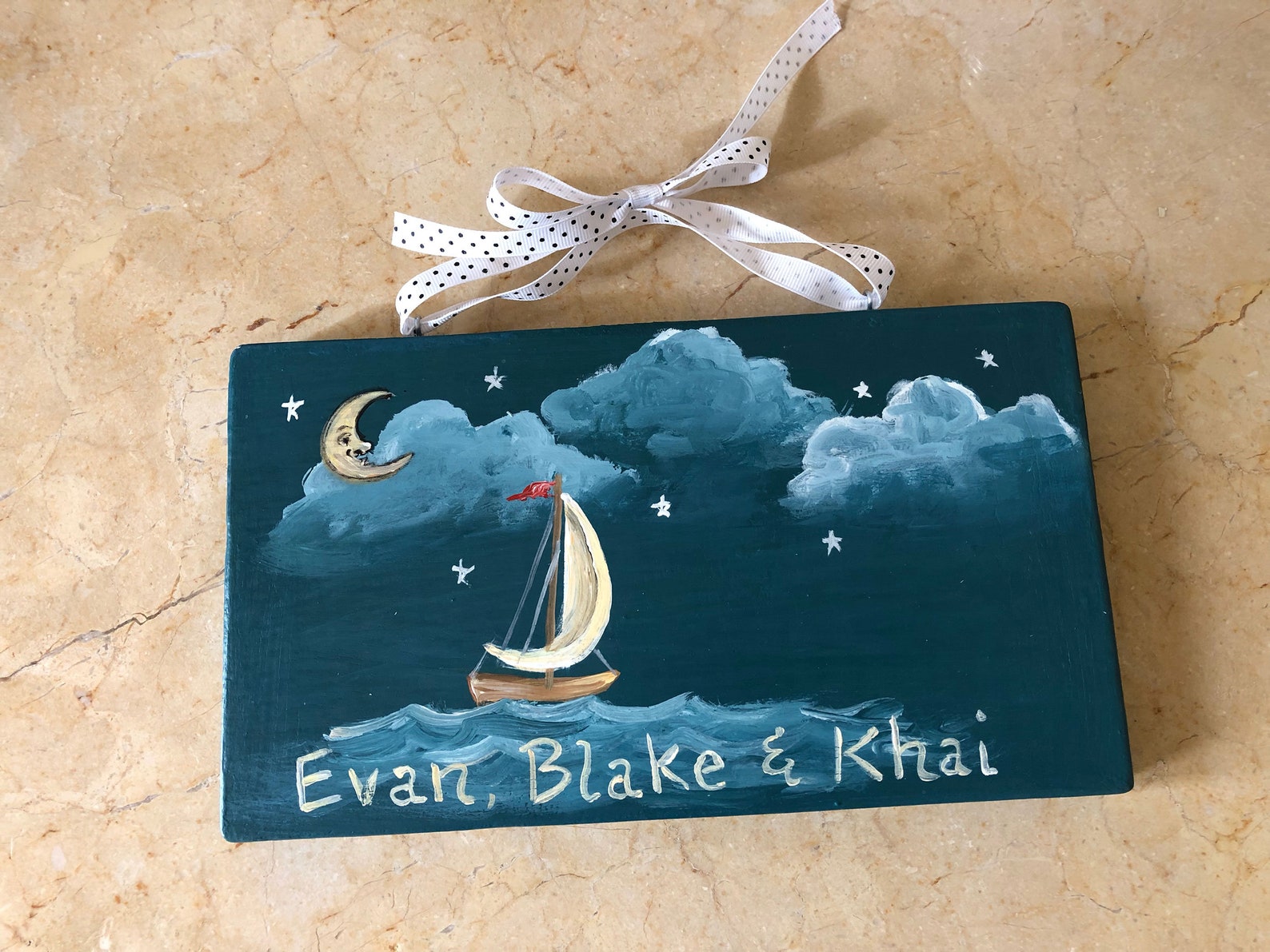 Ship Name Sign Kids Name Signs Kids Door Sign - Etsy