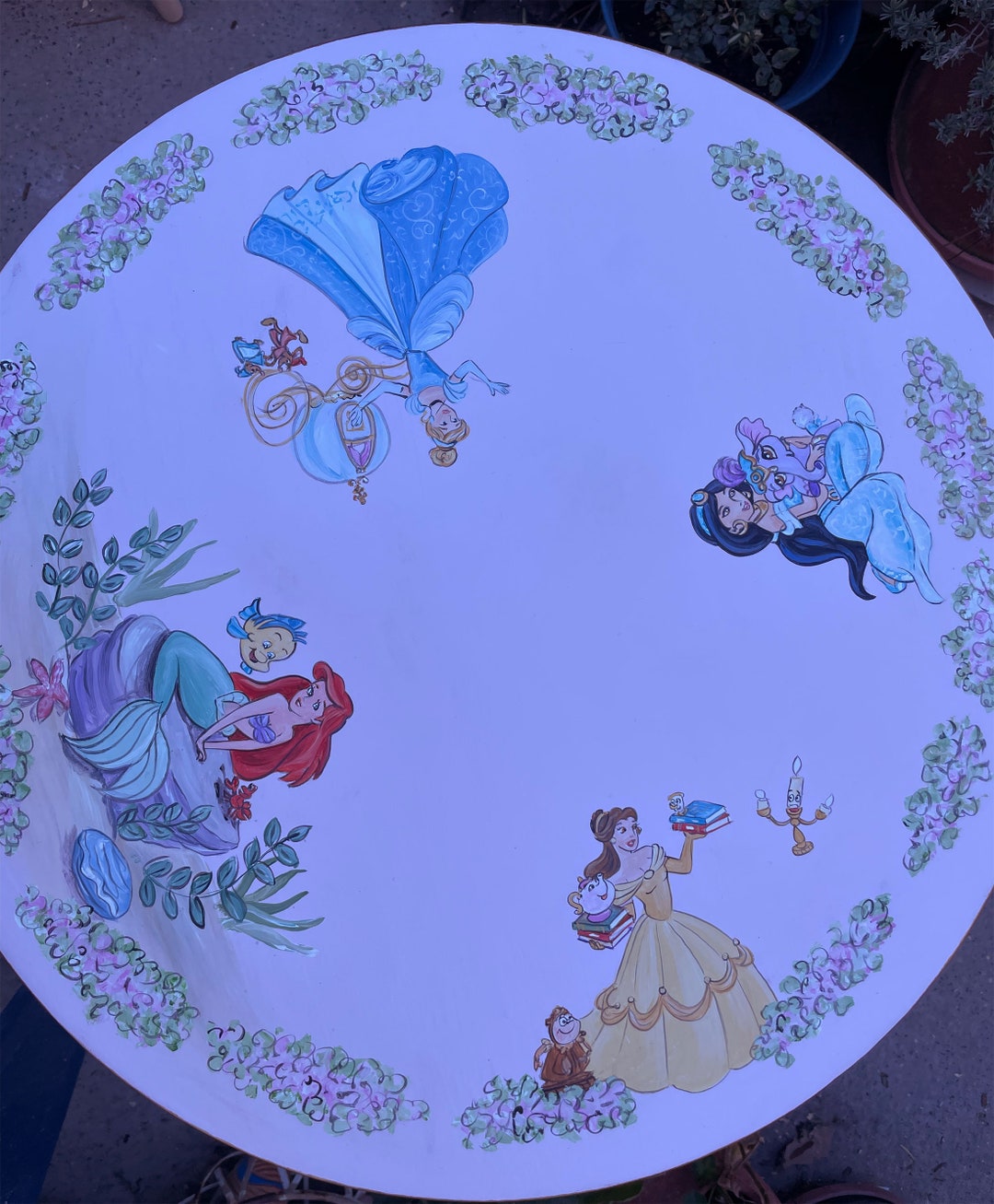 Child's Table Set, Princess Table and Chairs, New Baby Gift, Kids Gifts ...