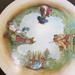 Hand Painted Kids Table and Chair Set, Children's Table and Chairs ...