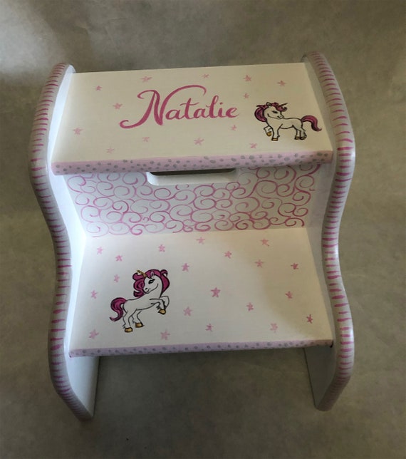 Unicorn step stool store