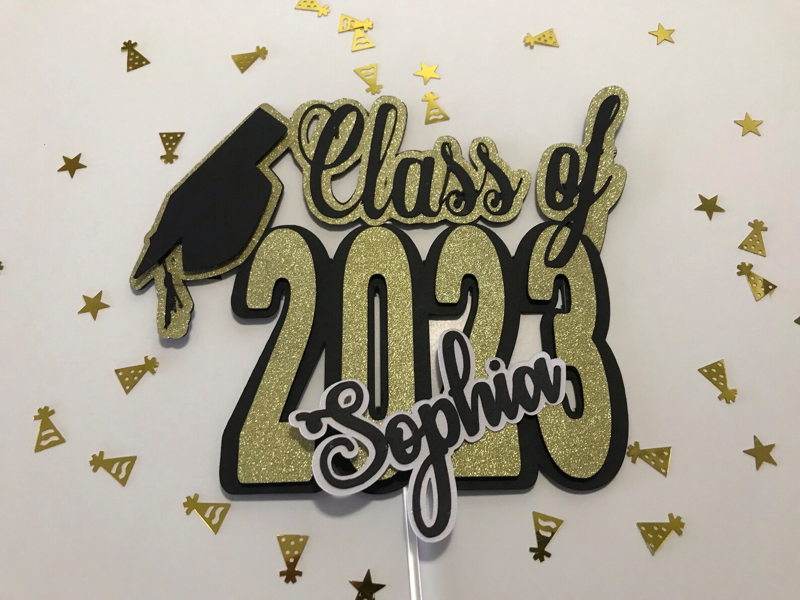 3D Graduation Cake Topper Personalized Graduation Cake Topper - Etsy