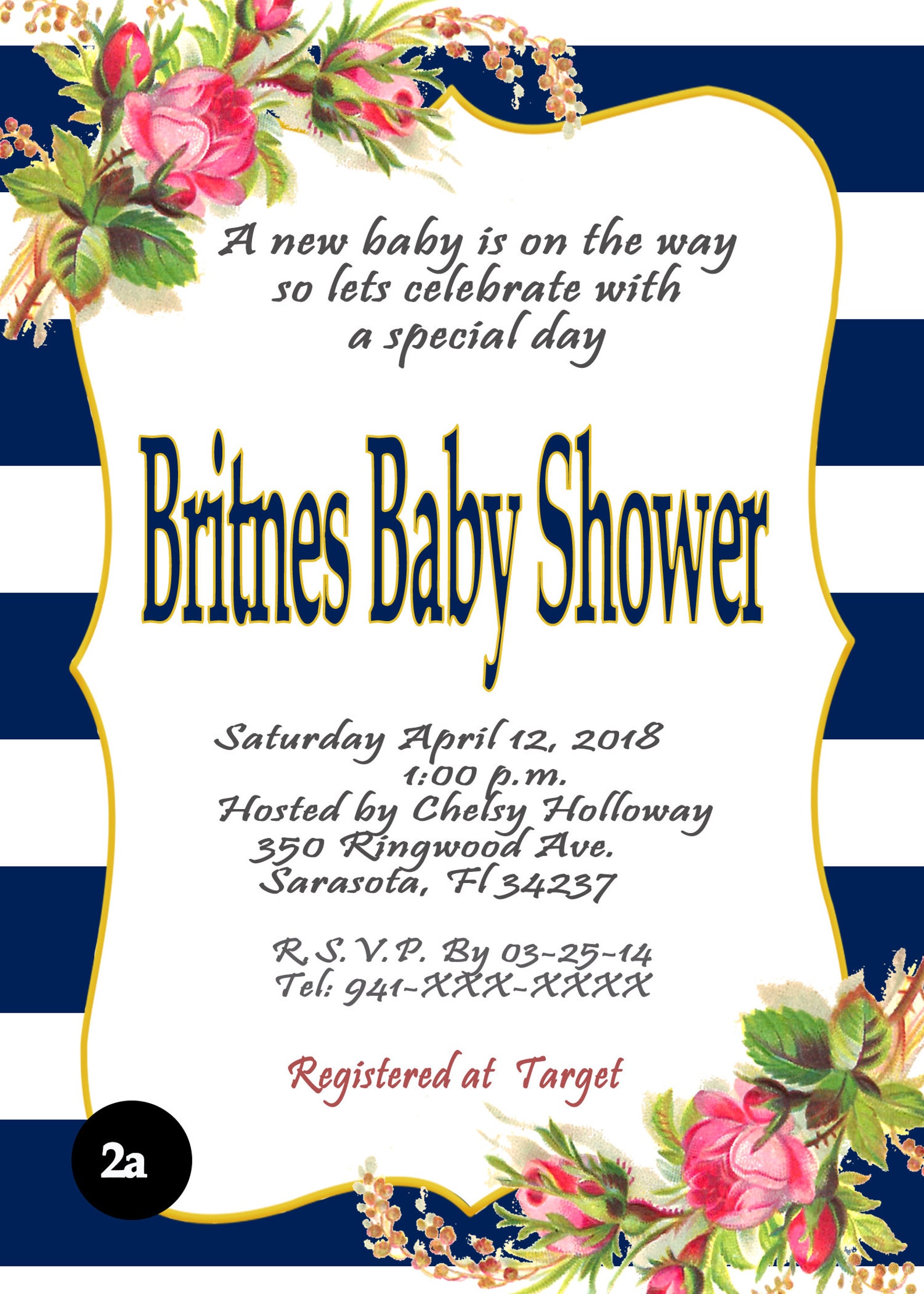 Personalized Invitation Cards Baby Shower | Etsy