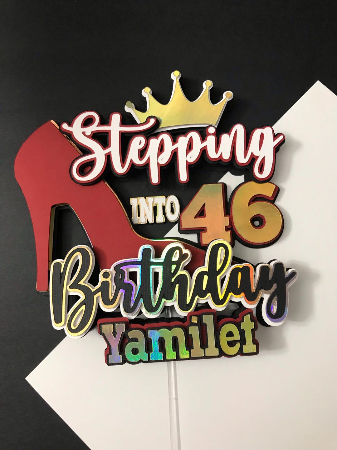 Happy Birthday Cake Topper- Sexy Girl Cake Topper- Sexy Cake Topper ...