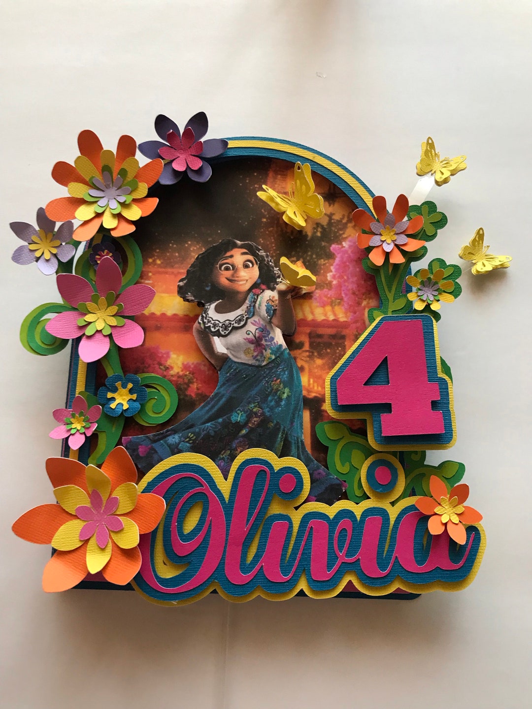 3D Encanto Cake Topper With LED Lights - Etsy