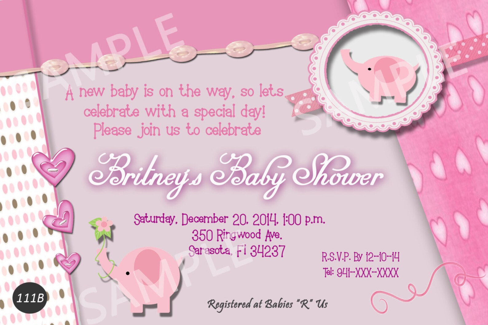 Personalized Invitation Cards Baby Shower | Etsy