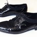 Vintage Black Adolfo Shoes // ADOLFO Men's Patent Leather & Grosgrain ...