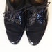 Vintage Black Adolfo Shoes // ADOLFO Men's Patent Leather & Grosgrain ...