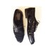 Vintage Black Adolfo Shoes // ADOLFO Men's Patent Leather & Grosgrain ...