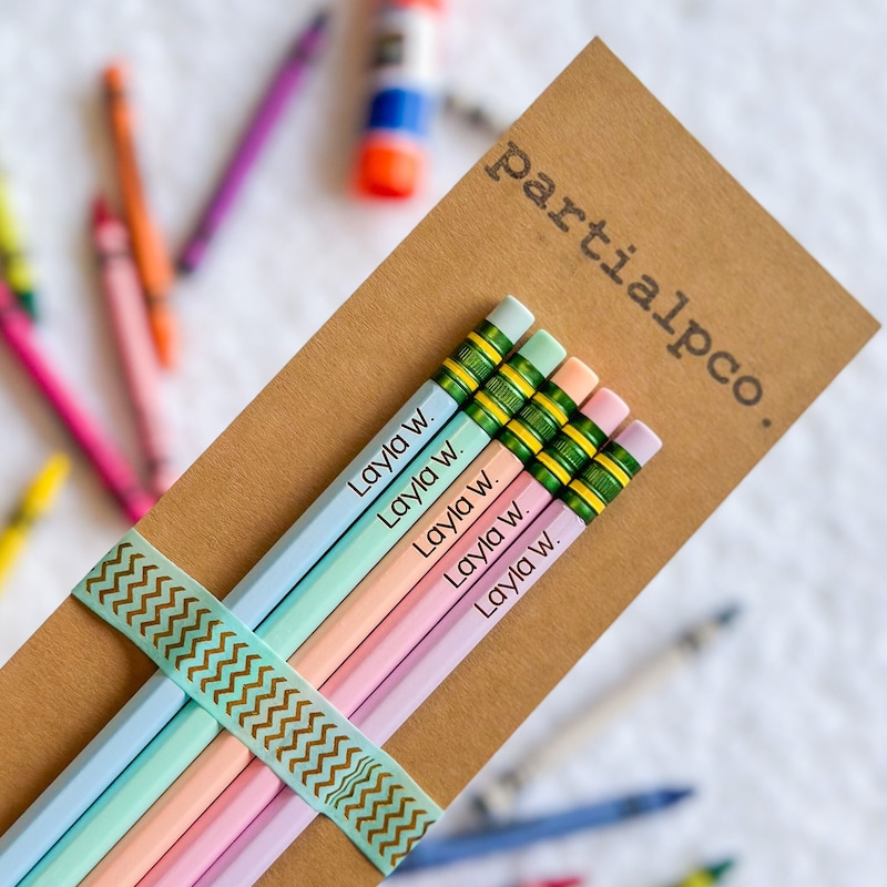 Personalized Pencils - Etsy