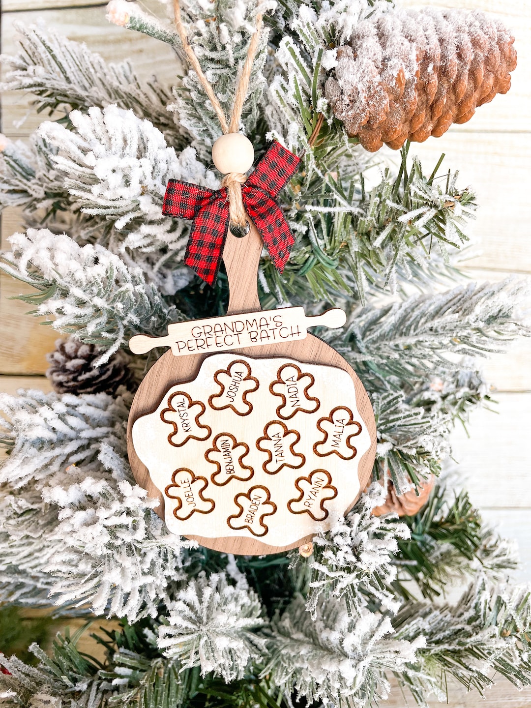 Perfect Batch Cookie Ornament, Grandchildren Ornament, Our Family ...