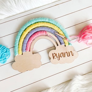 Rainbow Craft Kit, DIY Kit for Kids, Personalized Craft for Kids, Girl ...