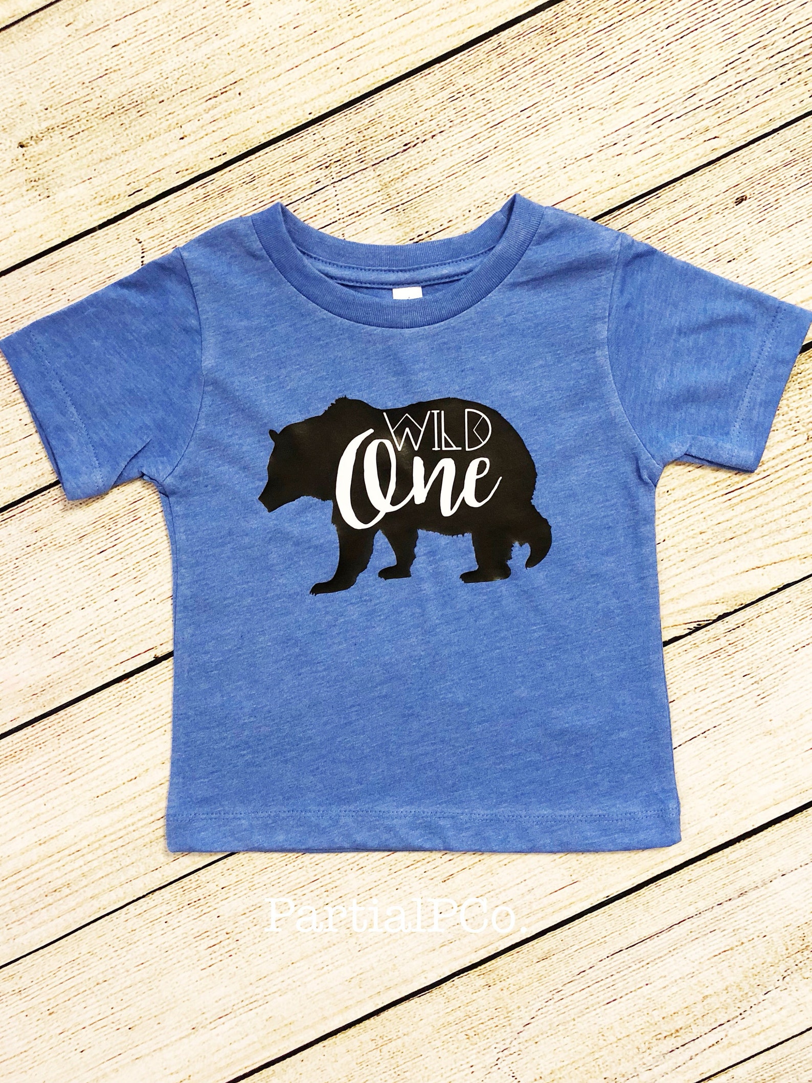 Wild One Bear First Birthday Shirt Smash Cake Boy Baby | Etsy