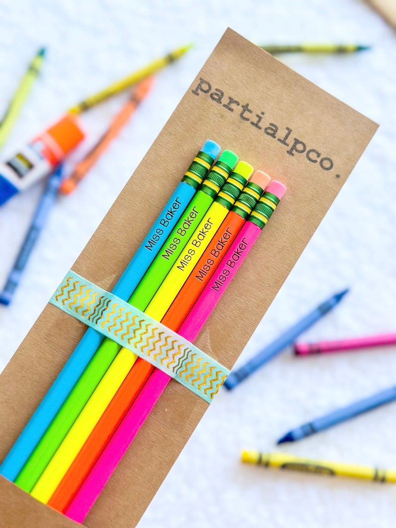 Personalized Pencils, Pencils With Name, Engraved Pencils, Personalized ...