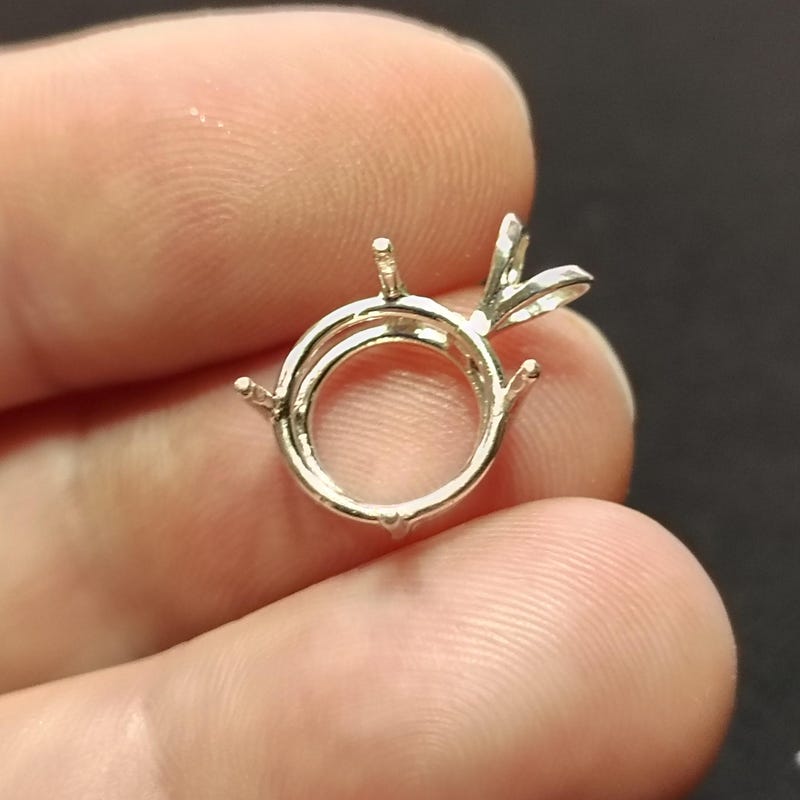 Findings Pendant Prong - Etsy