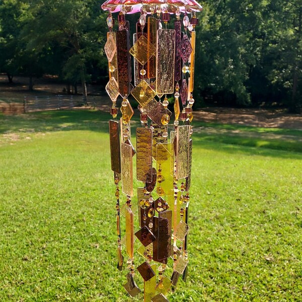 Stained Glass Chime - Etsy