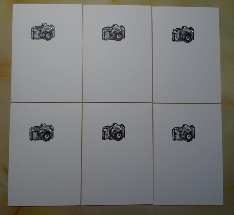 THE CAMERA (blank Boxed Notecards-set of 6 With Lined Envelopes) - Etsy