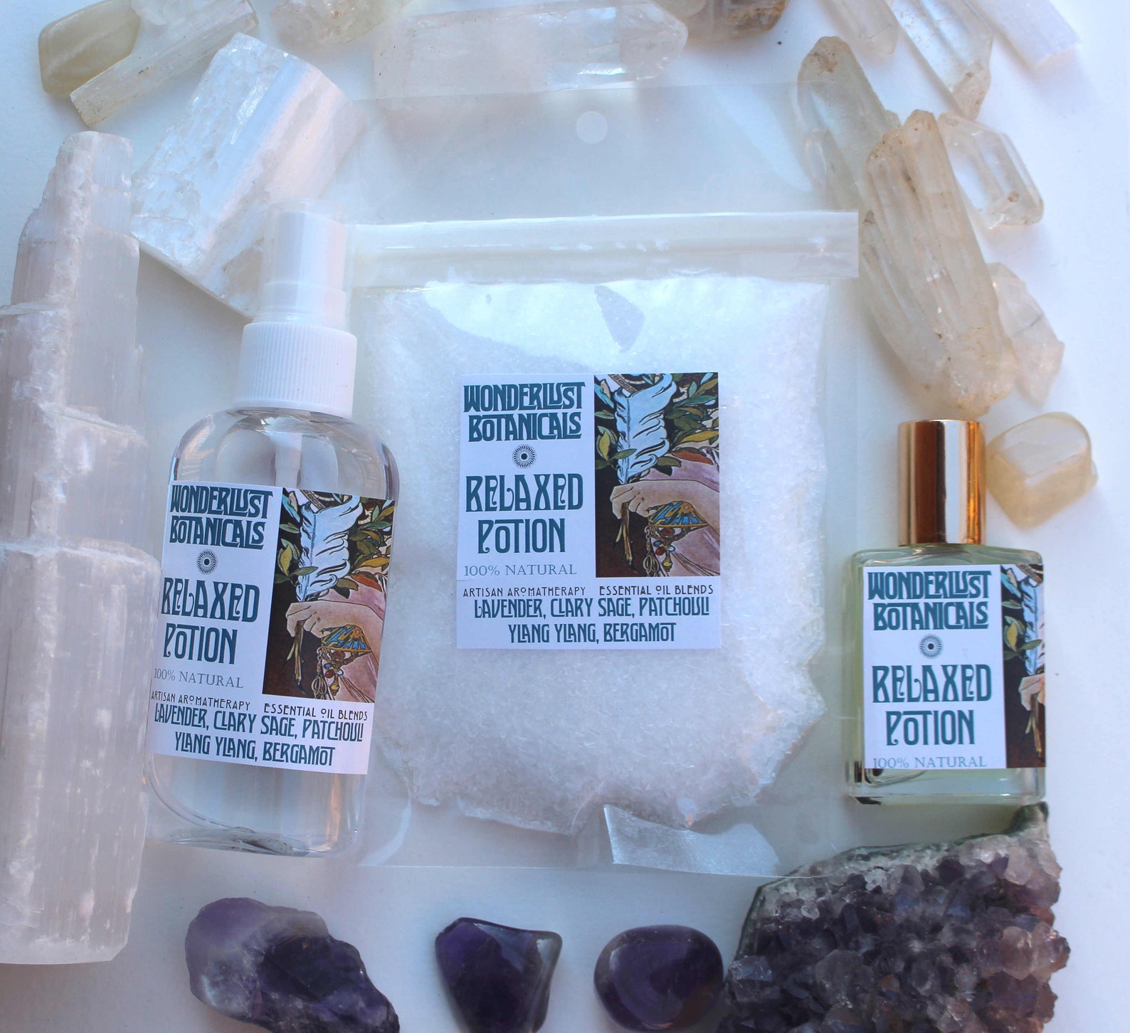 Relaxation Kit Aromatherapy Kit Relaxing Aromatherapy Pack Etsy