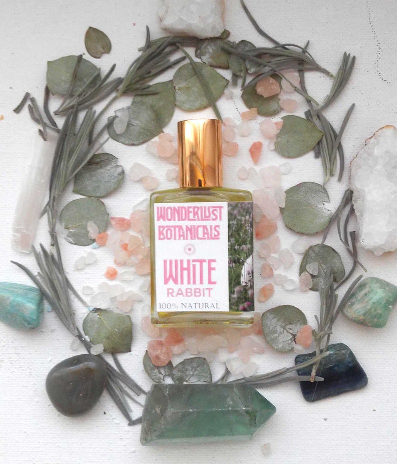 White Rabbit Perfume Natural Perfume Alice in Wonderland - Etsy Canada