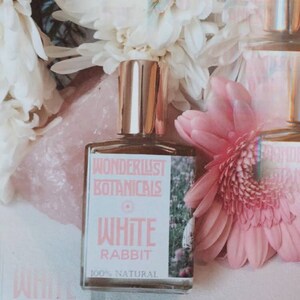 White Rabbit Perfume Natural Perfume Alice in Wonderland - Etsy Canada