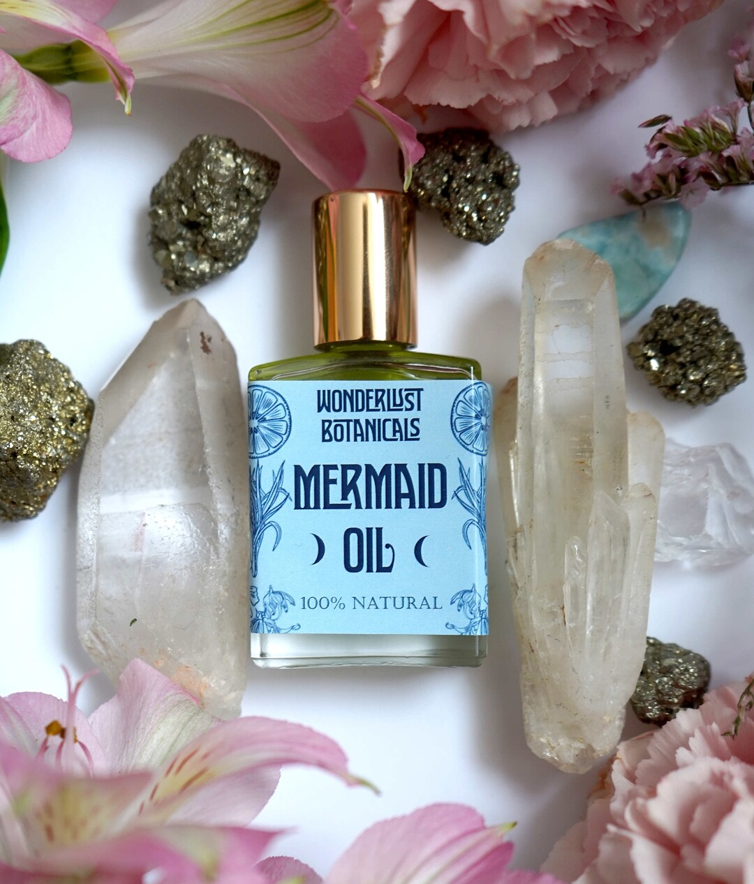Mermaid Perfume, Mermaid Gifts, Natural Perfume, Mermaid, Essential ...