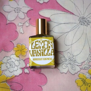 Lemon Vanilla Perfume, Aromatherapy Roller, Essential Oil Blends, Best ...