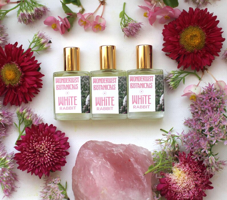 White Rabbit Perfume Natural Perfume Alice in Wonderland - Etsy Canada