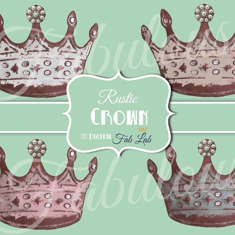 Rusty Crown - Etsy
