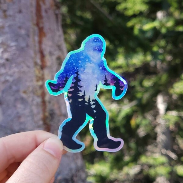 Sasquatch Sticker - Etsy
