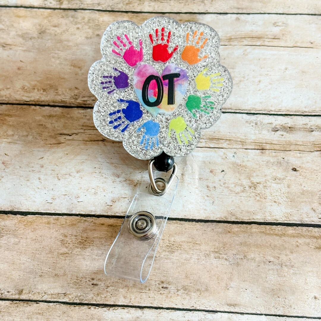 OT Occupational Therapy Badge Reel - Etsy