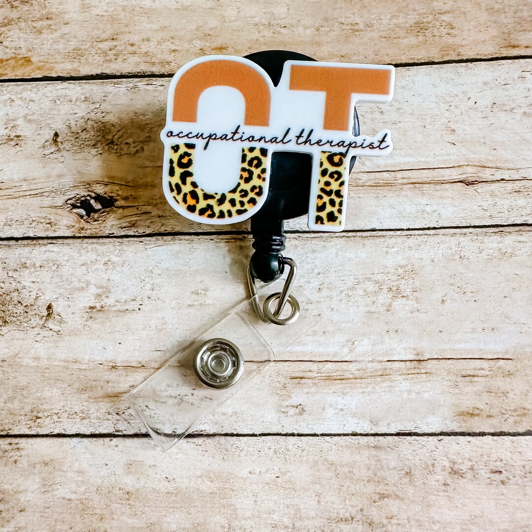 OT Occupational Therapist Badge Reel - Etsy