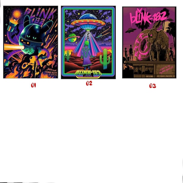 Blink Tour 2024 Poster - Etsy