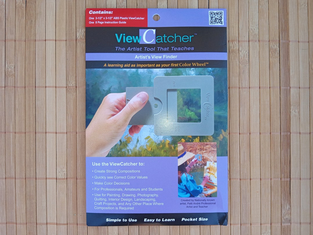 View Catcher, Gray Artist's Color Wheel View Finder; Perspective ...