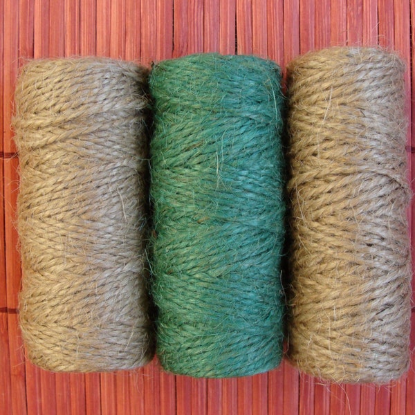 Green Jute Twine - Etsy