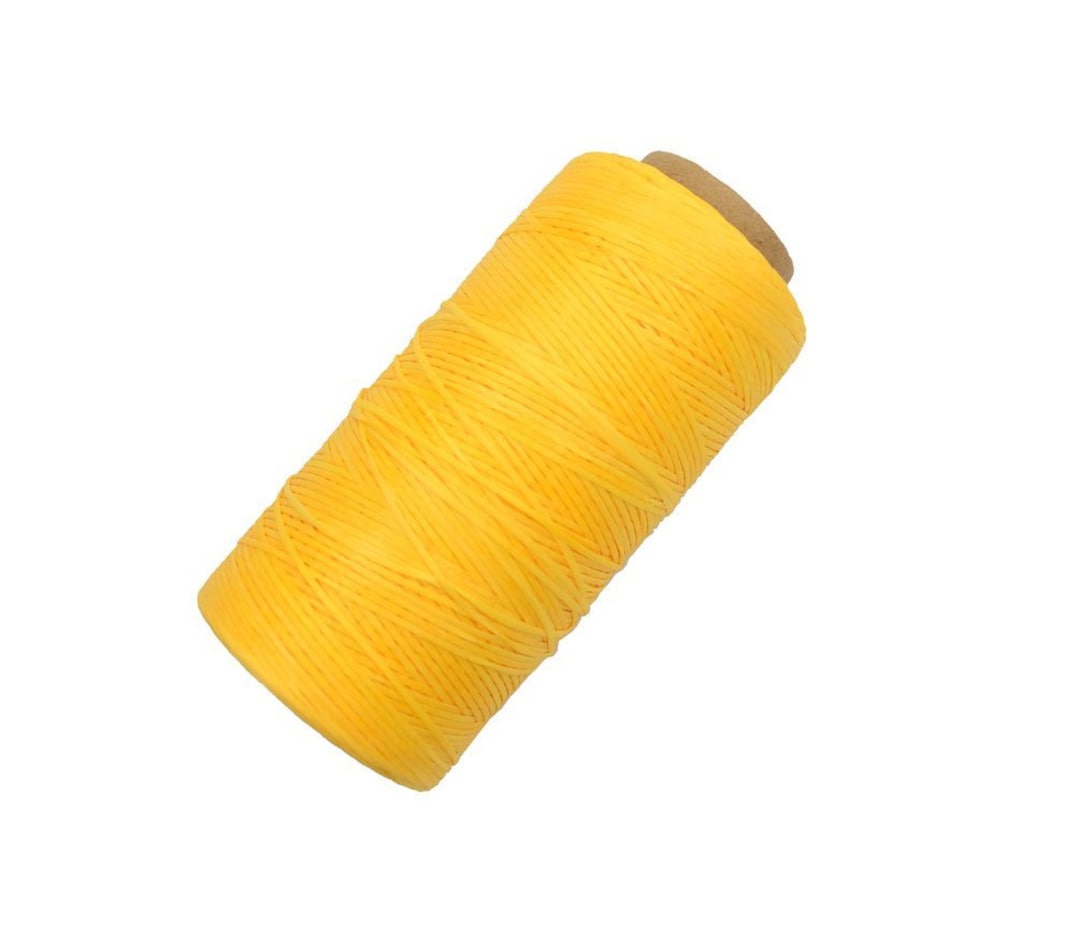 Yellow Nylon Leather Sewing Waxed Thread, Cord, String; 1 Mm, 284m - Etsy
