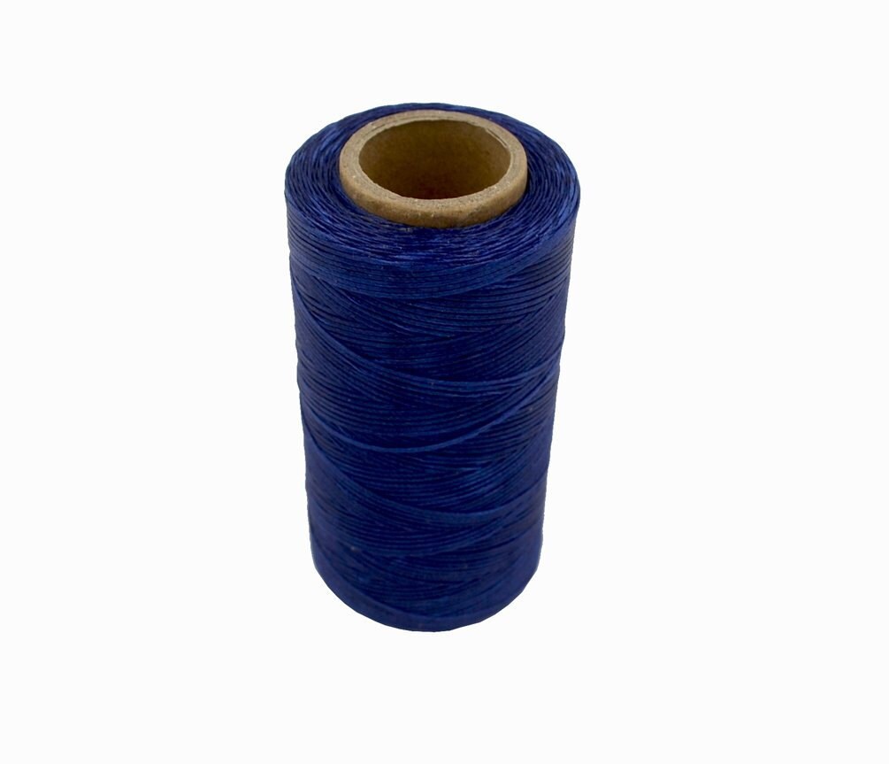 Dark Blue Nylon Leather Sewing Waxed Thread, Cord, String; 1 Mm, 284m ...