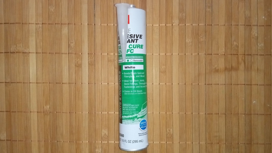 3M 06560 Marine Adhesive Sealant Fast Cure 4200 3004.7819; White Semi ...