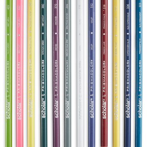 Prismacolor Scholar Colored Set of 60 Pencils; Drawing, Blending ...
