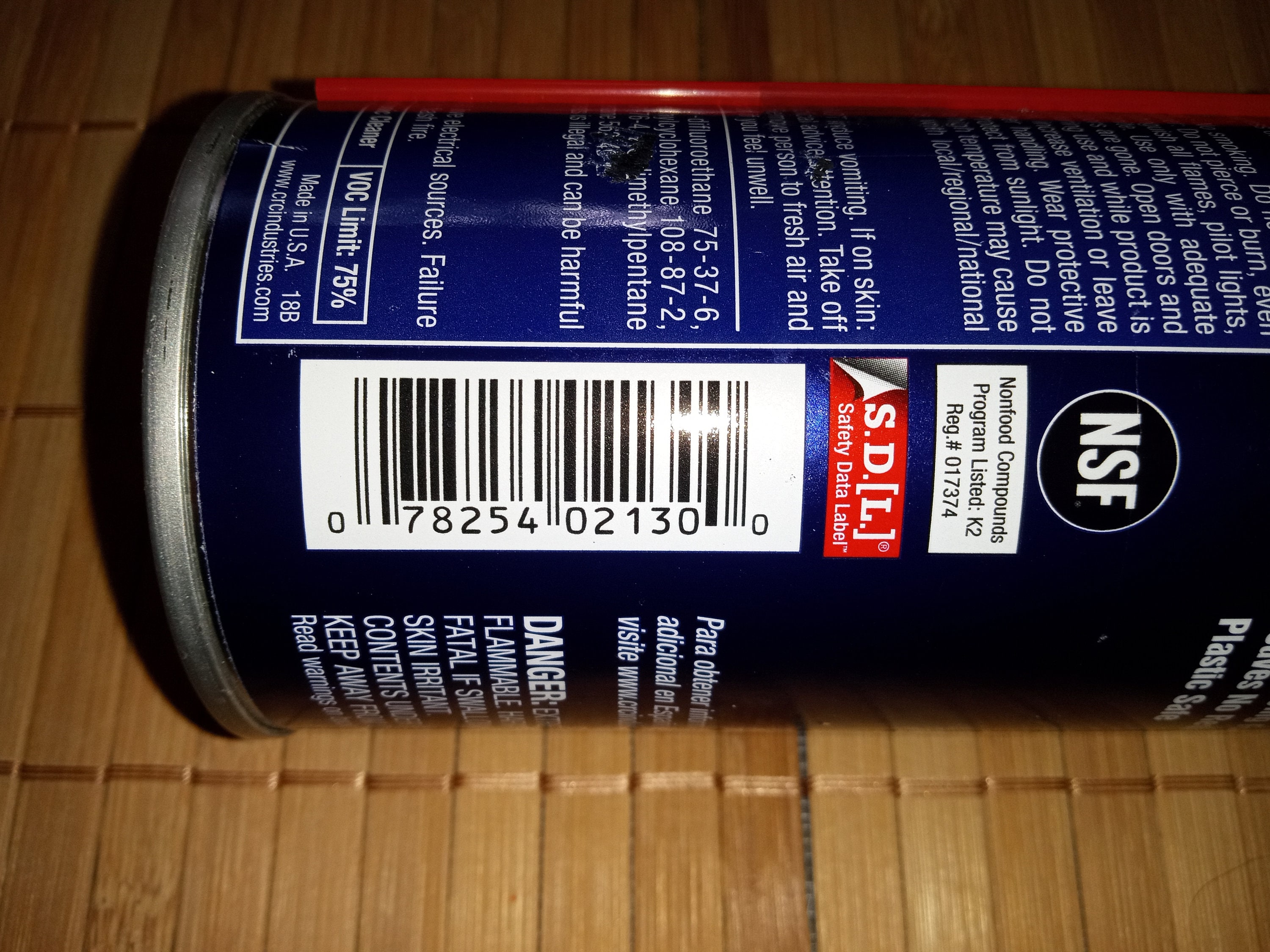 CRC QD Contact Cleaner, Industrial Strength, Quick Drying, No Residue ...