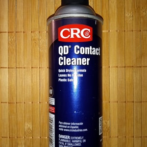 CRC QD Contact Cleaner, Industrial Strength, Quick Drying, No Residue ...