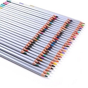 72 Professional Drawing Colored Pencils, Set of 72 Soft Core Pencils ...