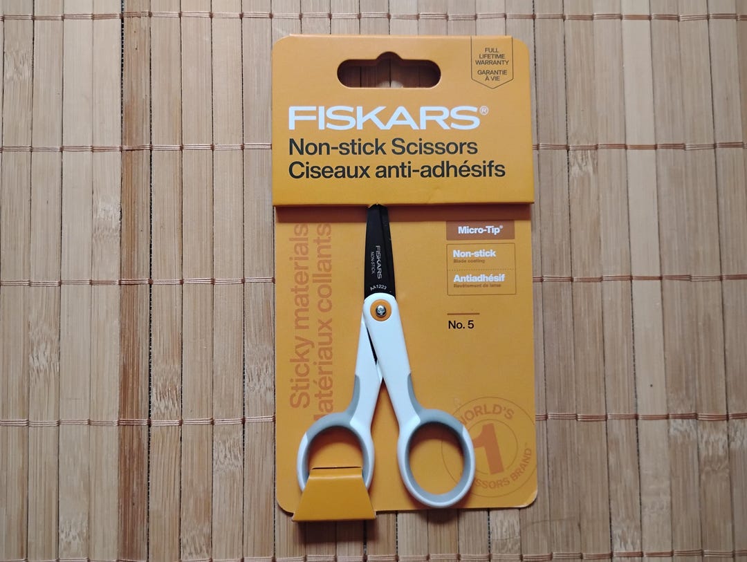Fiskars 5 Inch Micro-tip Softgrip Scissors, Fabric, Sewing, Arts ...