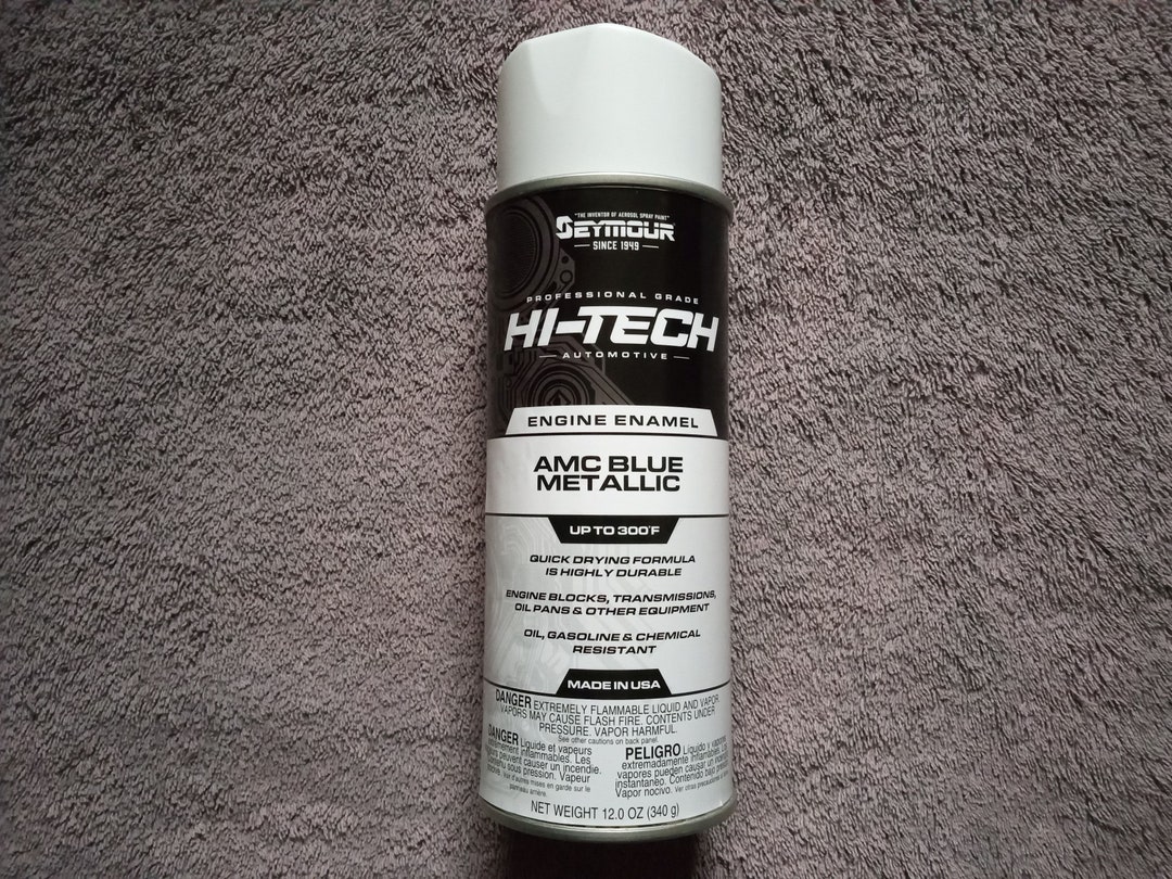 Seymour AMC Blue Metallic EN-66 Hi-tech High Heat Resistant Engine ...