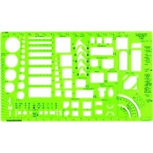 Architectural Drawing Template Stencil, Lettering Guide; Greeting Cards ...