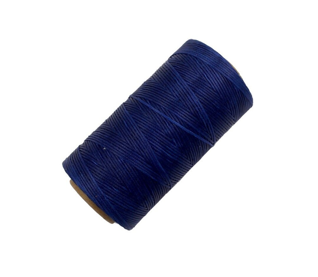 Dark Blue Nylon Leather Sewing Waxed Thread, Cord, String; 1 Mm, 284m ...