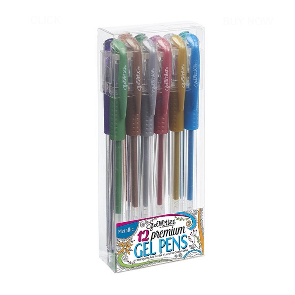 Gel Pen Coloring Book - Etsy