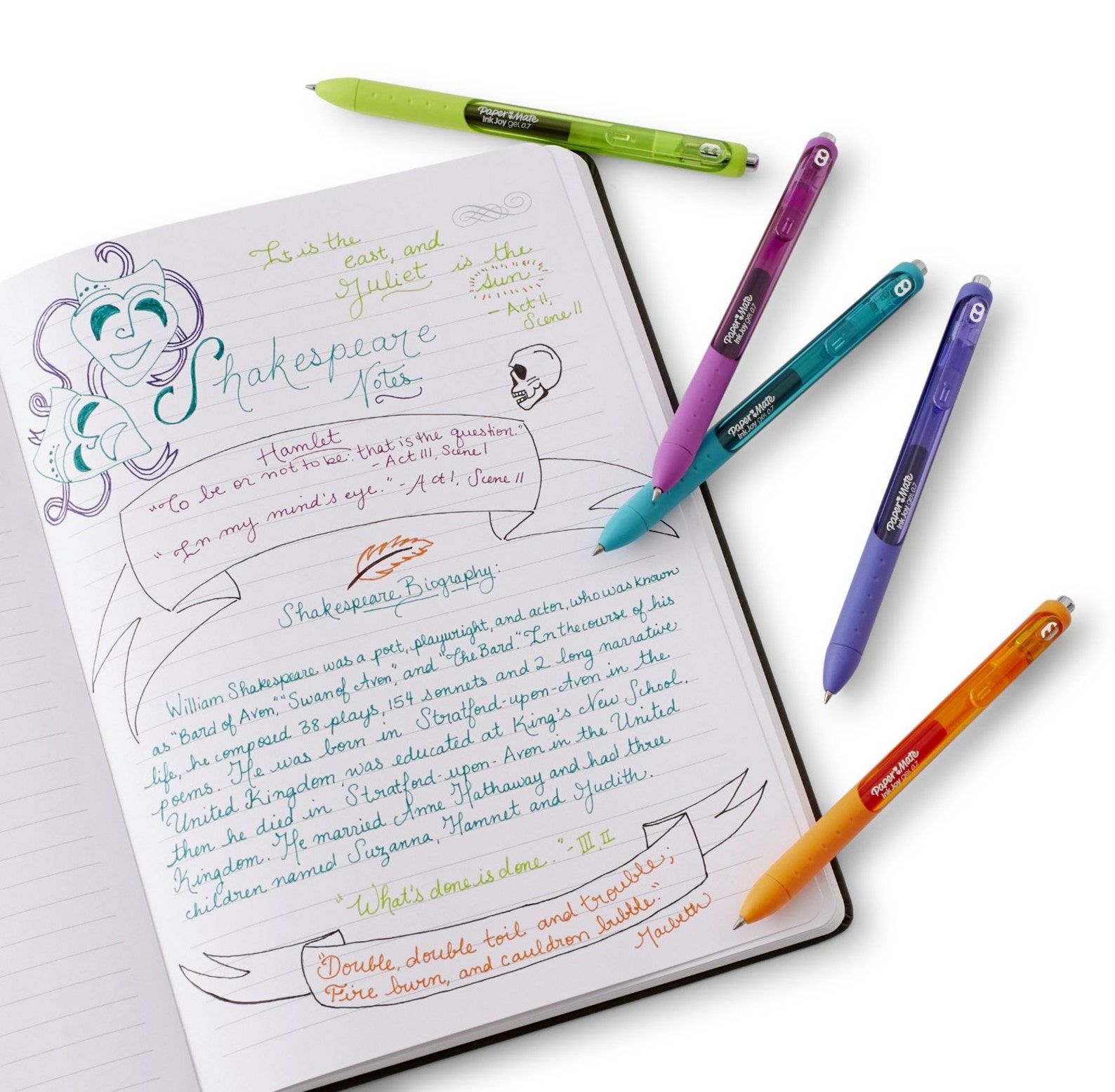 20 Retractable Colored Gel Pens Adult Coloring Books | Etsy