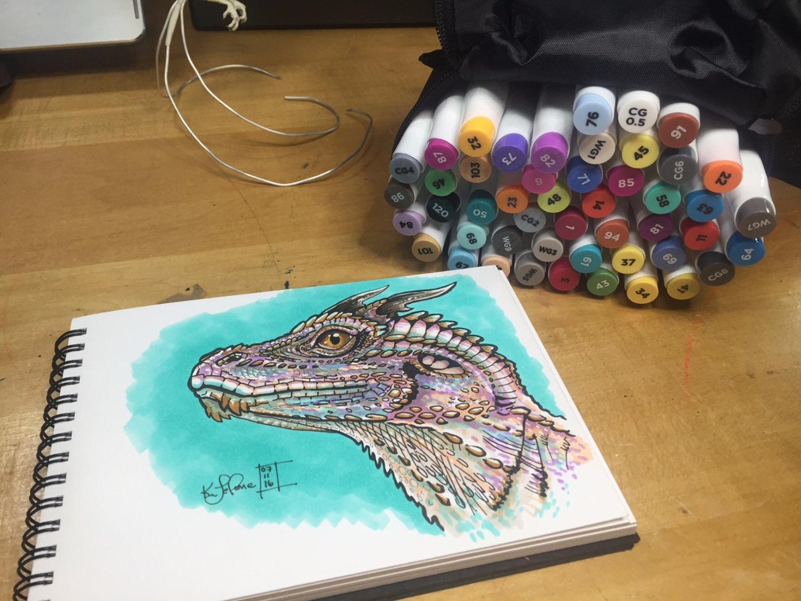 72 Markers Artist Set Set of 72 Marker Pens Twin Dual Tips | Etsy